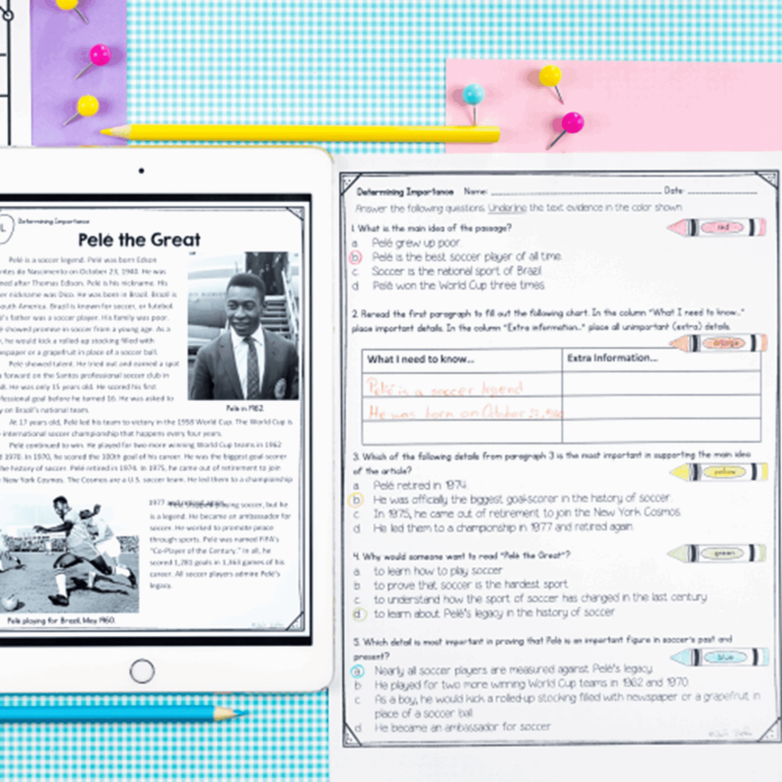 5th Grade Reading Comprehension Strategies Worksheets - Free Printable ...