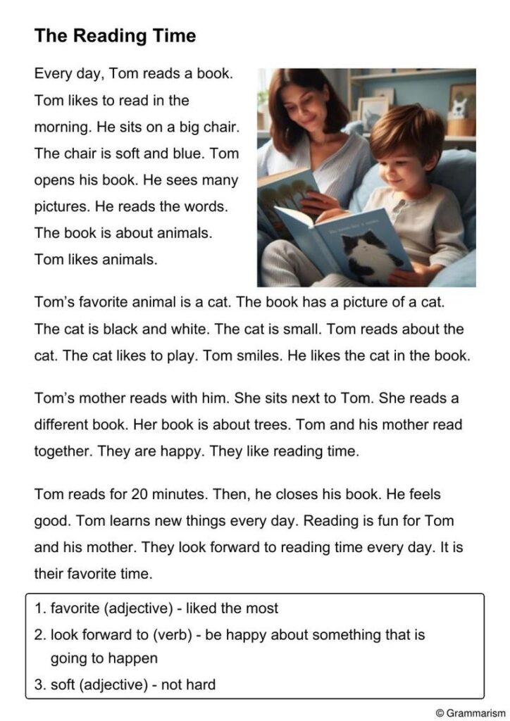 Beginner Reading Comprehension Worksheets Esl - Free Printable Worksheets