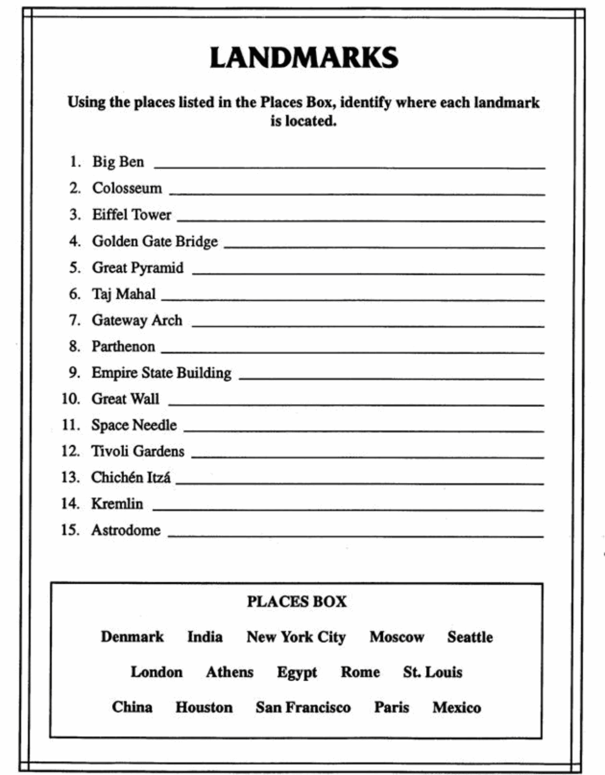 Free Printable 7th Grade History Worksheets - Free Printable Worksheets