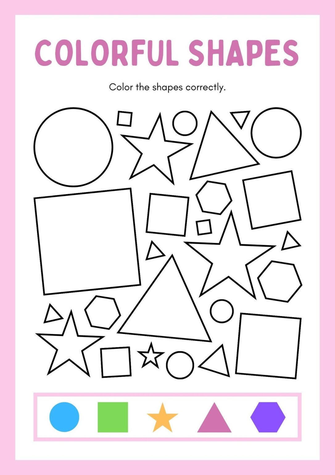 Free Printable 4 Year Old Worksheets - Free Printable Worksheets
