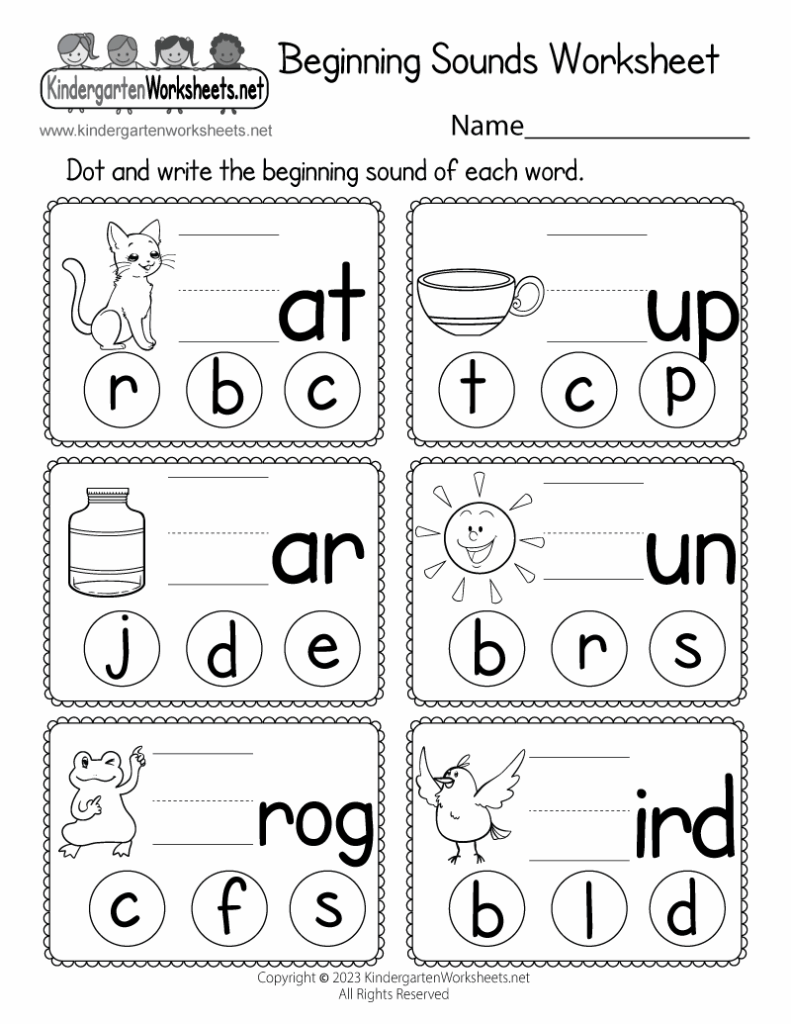 Free Printable Letter Sound Worksheets - Free Printable Worksheets