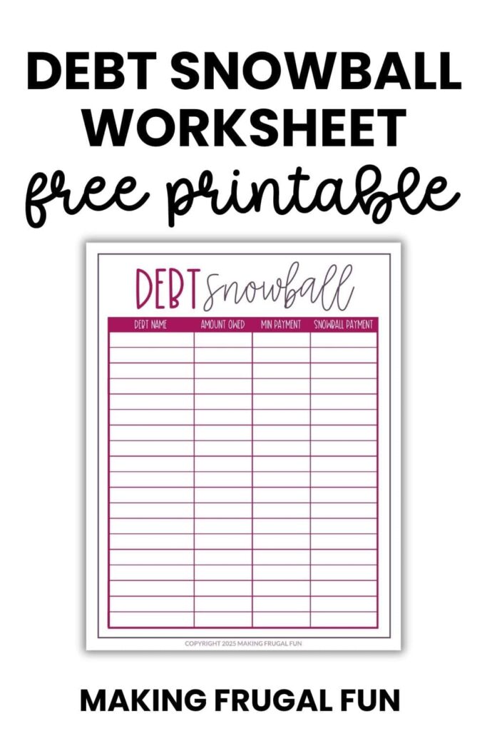 Snowball Worksheet Free Printable - Free Printable Worksheets