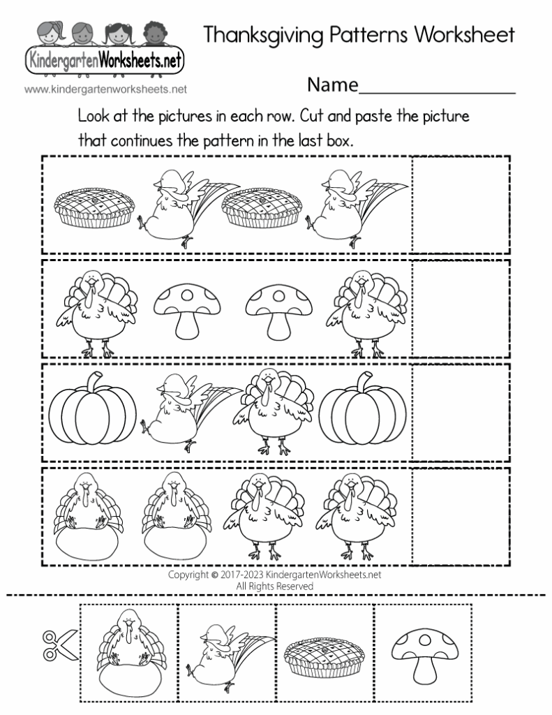 Free Printable November Worksheets - Free Printable Worksheets