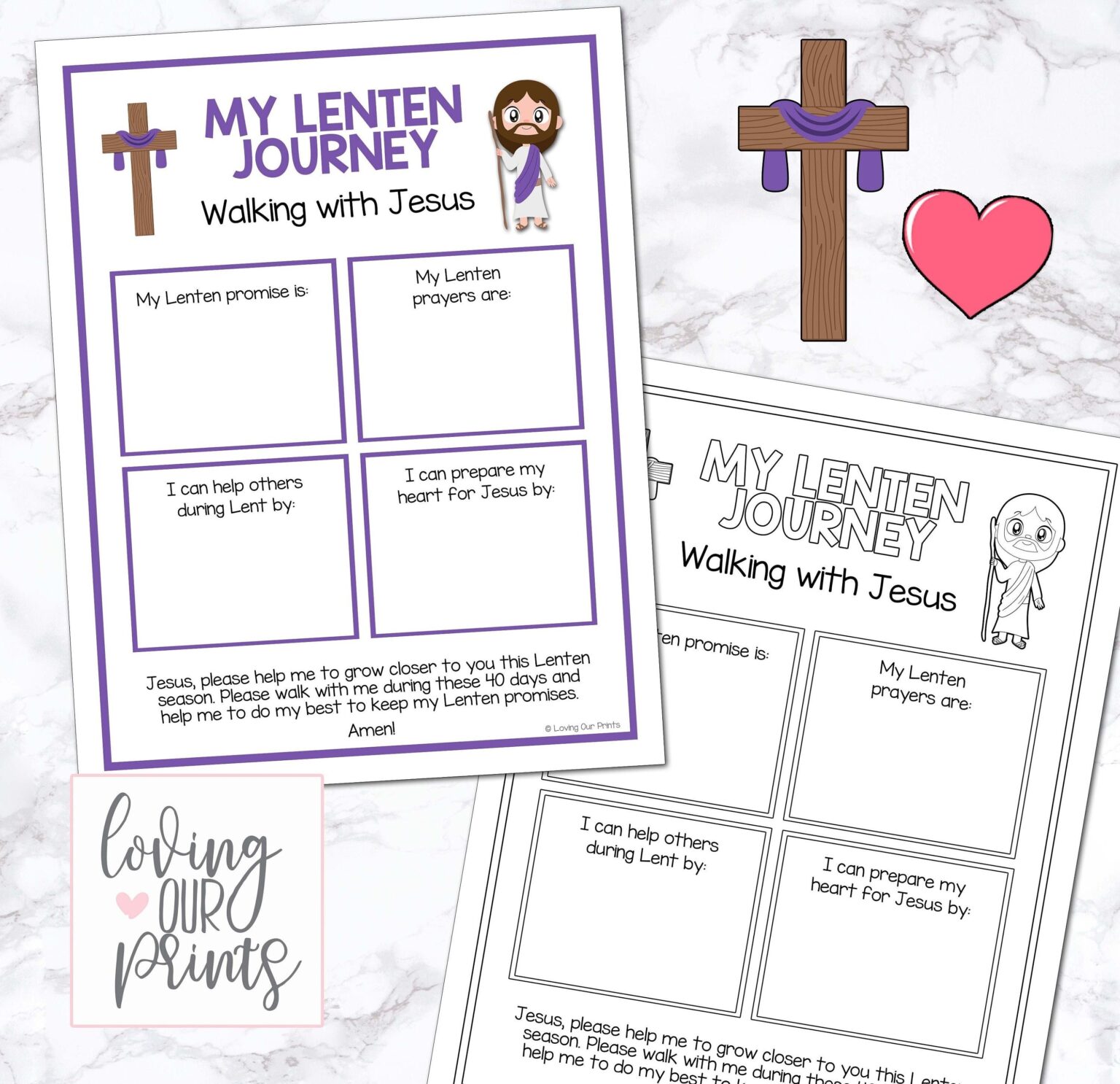 Free Printable Lenten Worksheets - Free Printable Worksheets