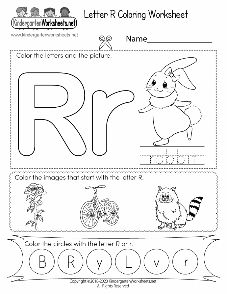 Letter R Worksheet Free Printable - Free Printable Worksheets