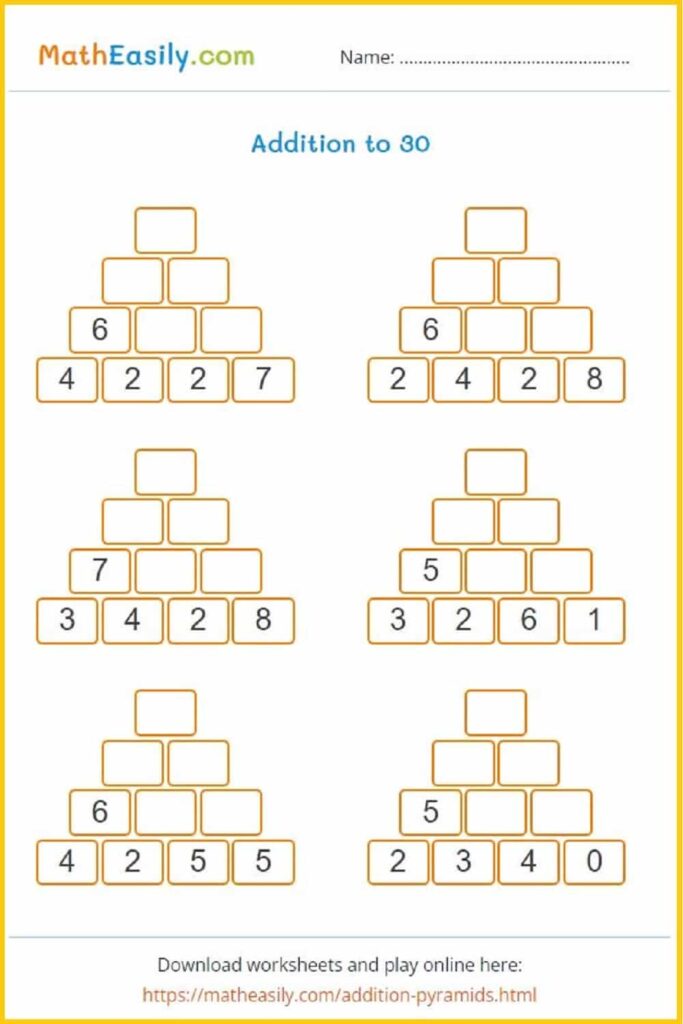 Free Printable Kids Math Worksheets - Free Printable Worksheets