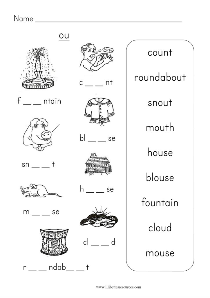 Free Printable Phase 4 Phonics Worksheets - Free Printable Worksheets