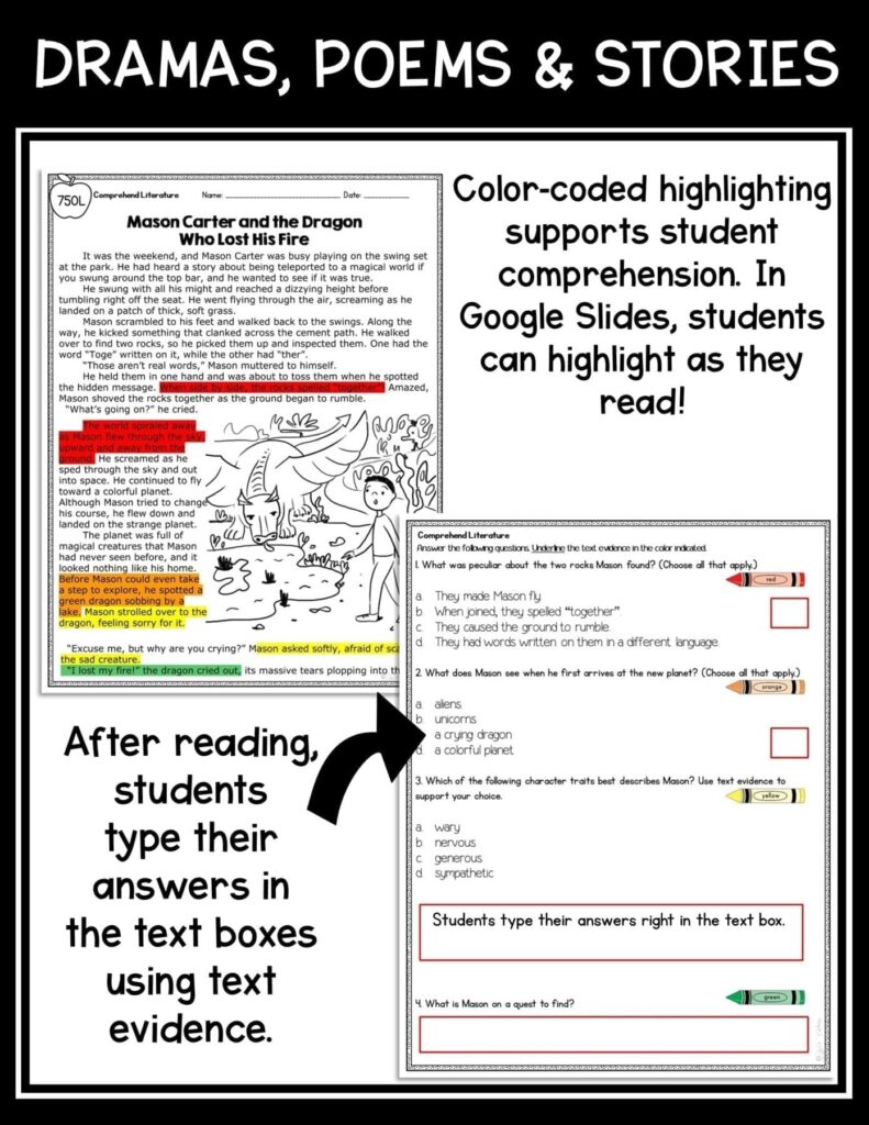 4th 5th Grade Reading Comprehension Worksheets - Free Printable Worksheets