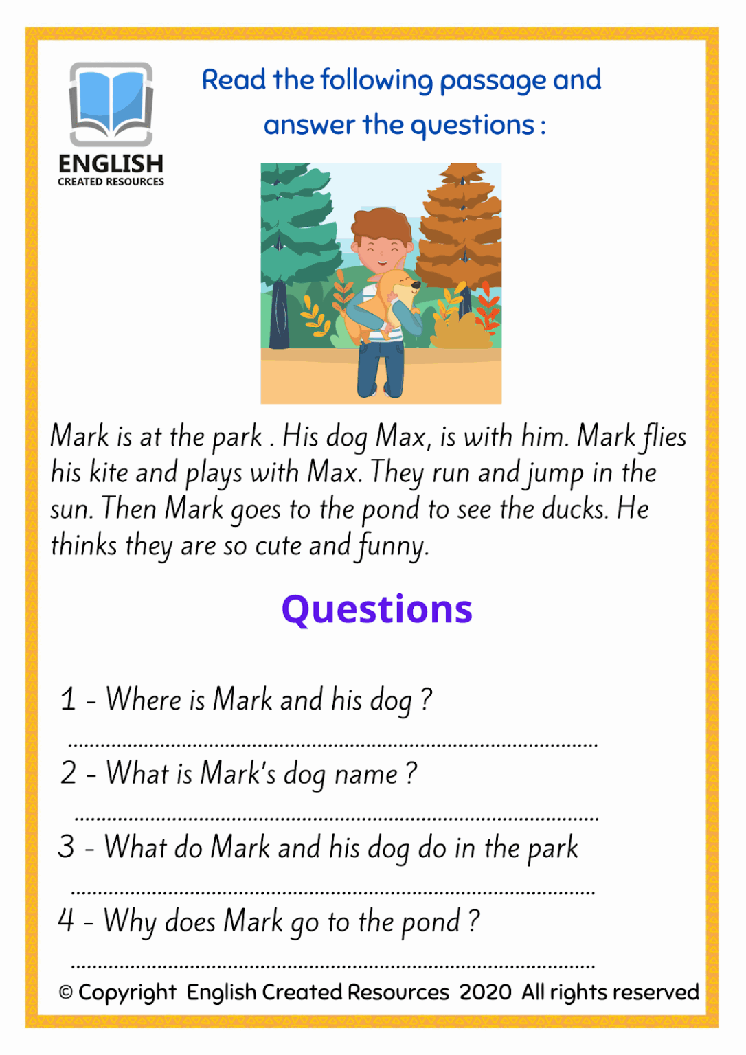 Do Reading Worksheets Help With Comprehension - Free Printable Worksheets