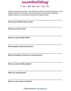 Free Printable Teamwork Worksheets - Free Printable Worksheets