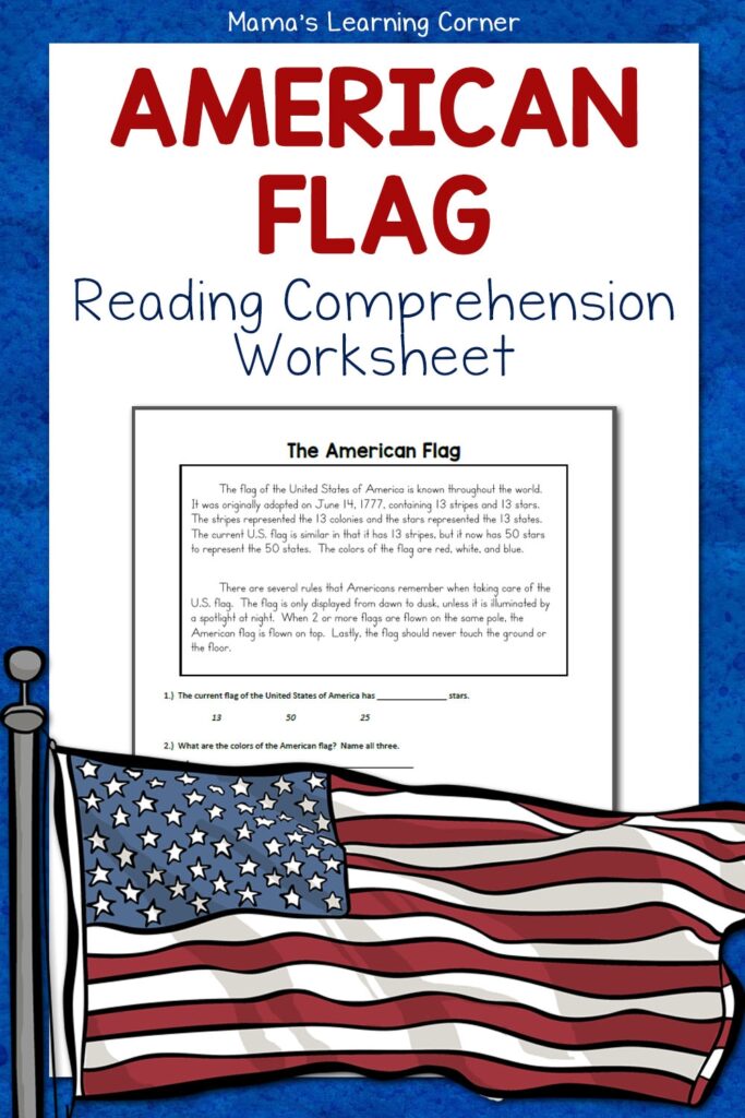 Flag Day Reading Comprehension Worksheets Tpt - Free Printable Worksheets