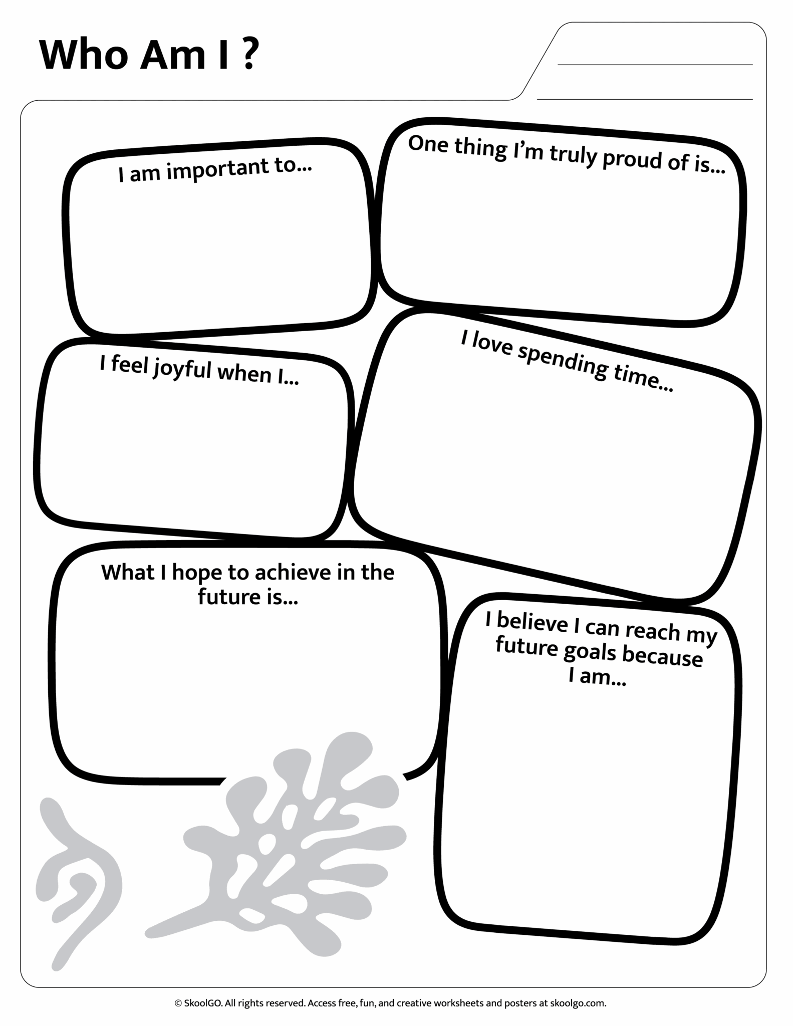 Who Am I Free Printable Worksheets - Free Printable Worksheets